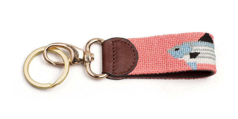 Needlepoint Key Fobs (Key Rings) – Harding-Lane – Harding Lane
