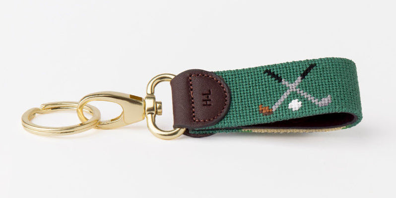 Needlepoint Key Fobs (Key Rings) – Harding-Lane – Harding Lane