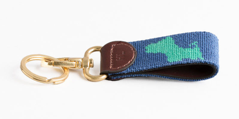 Needlepoint Key Fobs (Key Rings) – Harding-Lane – Harding Lane